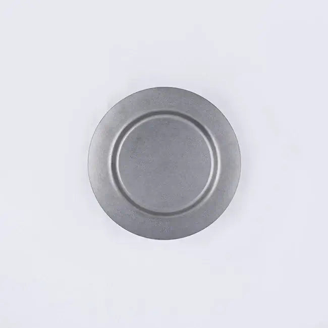 VINTAGE INOX Round Plate - Durable & Stylish – LoveÉcru