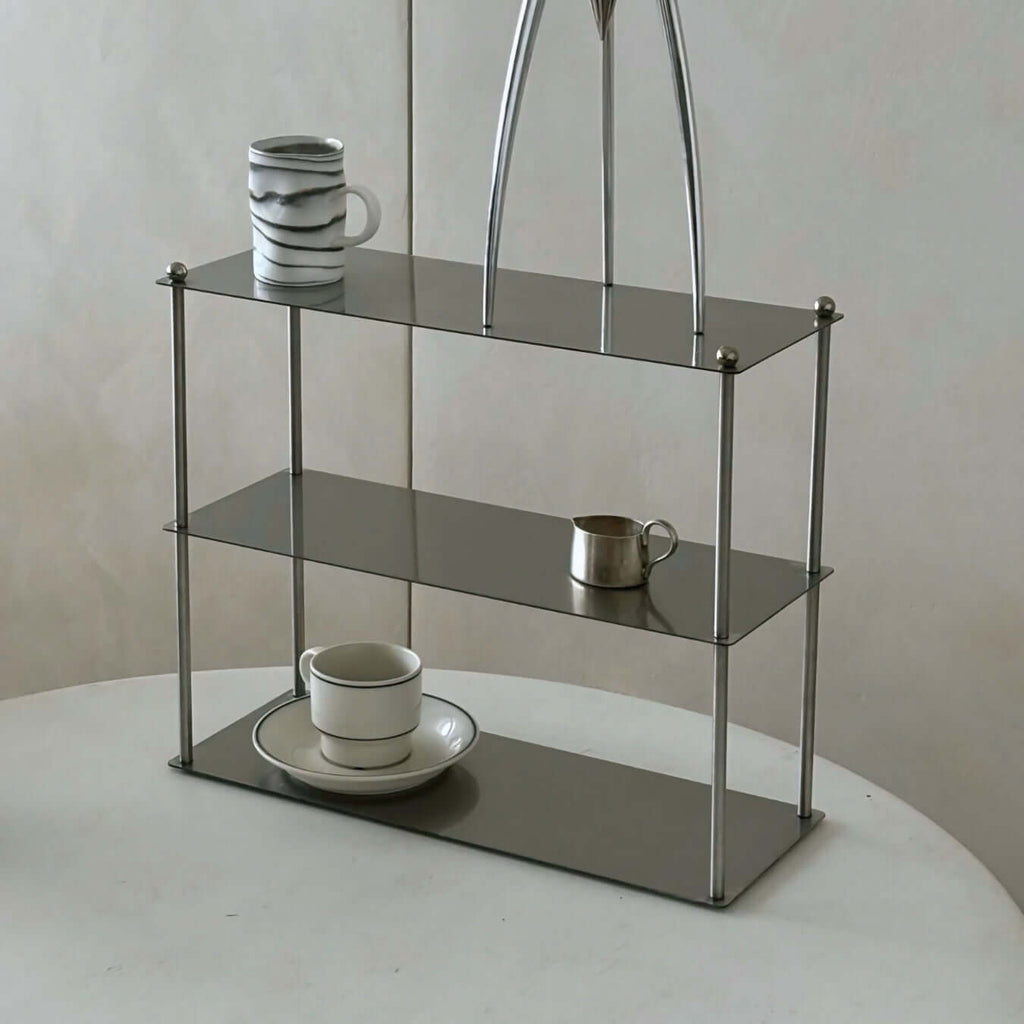 Aira Stainless Shelf - Sleek Minimalism – LoveÉcru