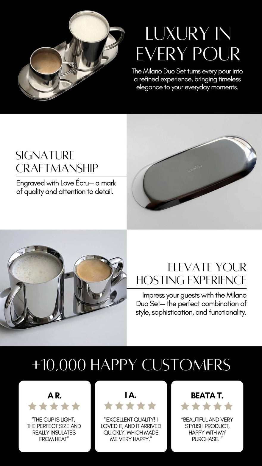 Milano Duo Set: Elegance & Functionality – LoveÉcru