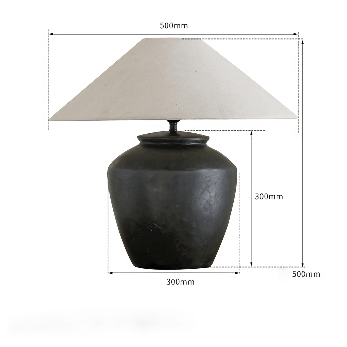 One Line Table Pot Lamp - Elegant & Adjustable – LoveÉcru