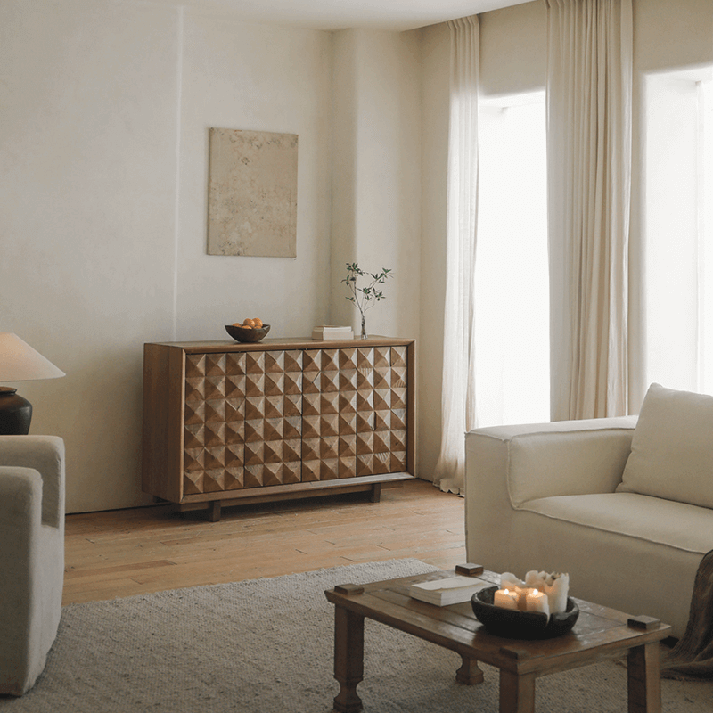 Medieval Sideboard Cabinet - Timeless Elegance – LoveÉcru